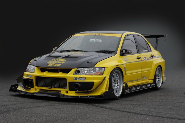 Mitsubishi Evo 8 Stance